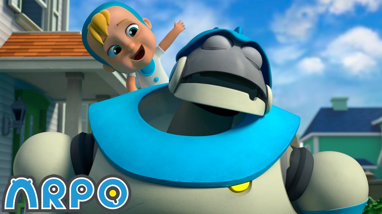 ARPO The Robot | Robot Nap Time - Counting SHEEP!! | Funny Cartoons for ...