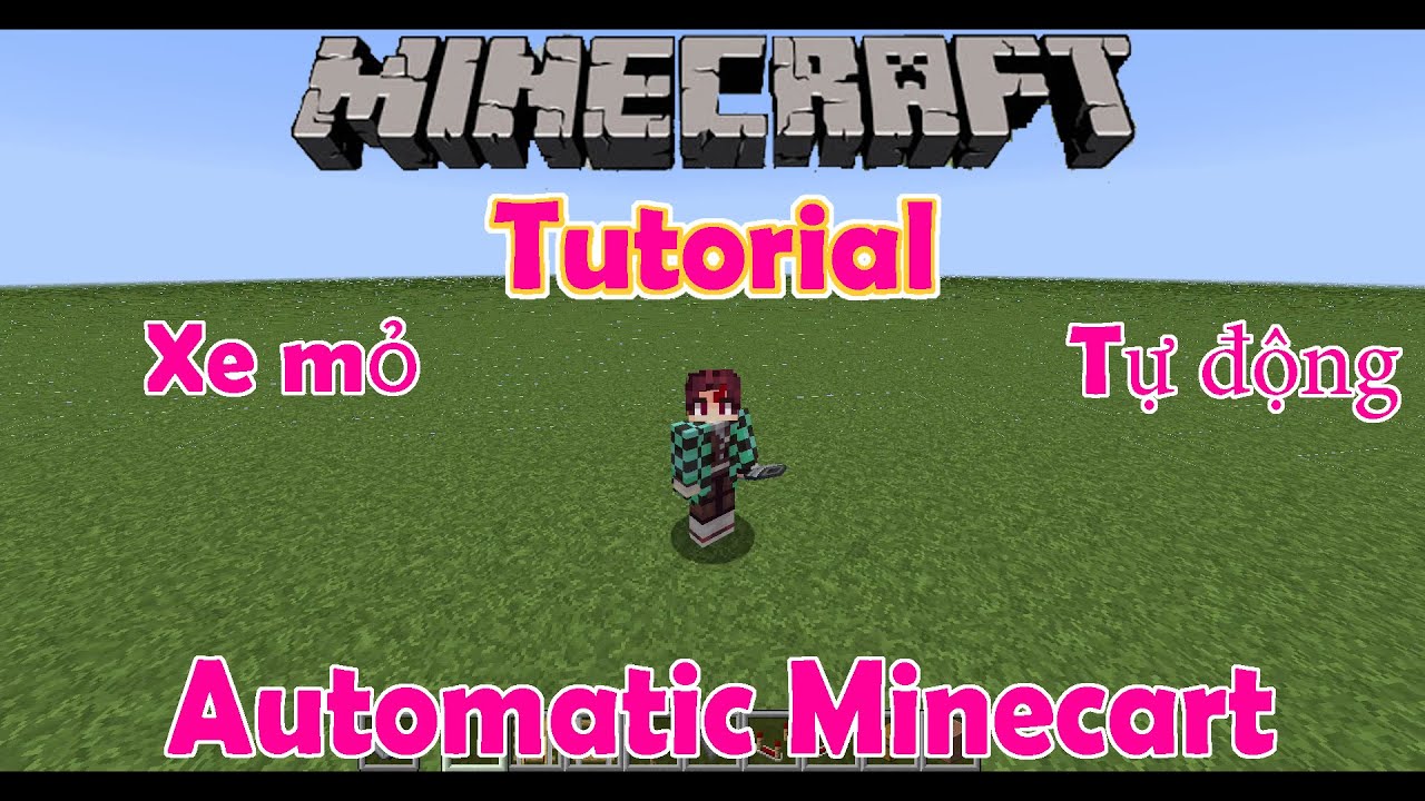 Hướng dẫn chơi Minecraft Xe mỏ tự động hút trả đồ Minecraft Tutorial ...