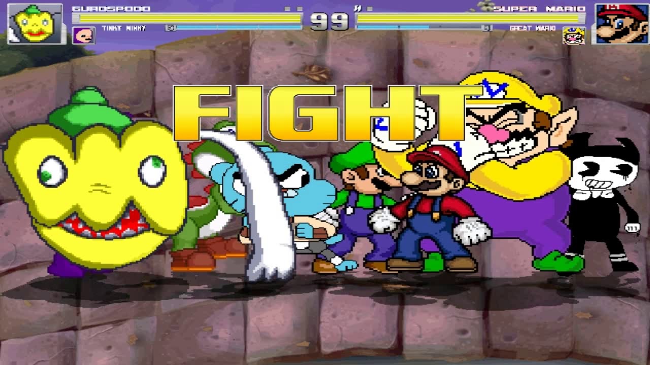 Mugen Team gurospooo vs Team Mario - YouTube