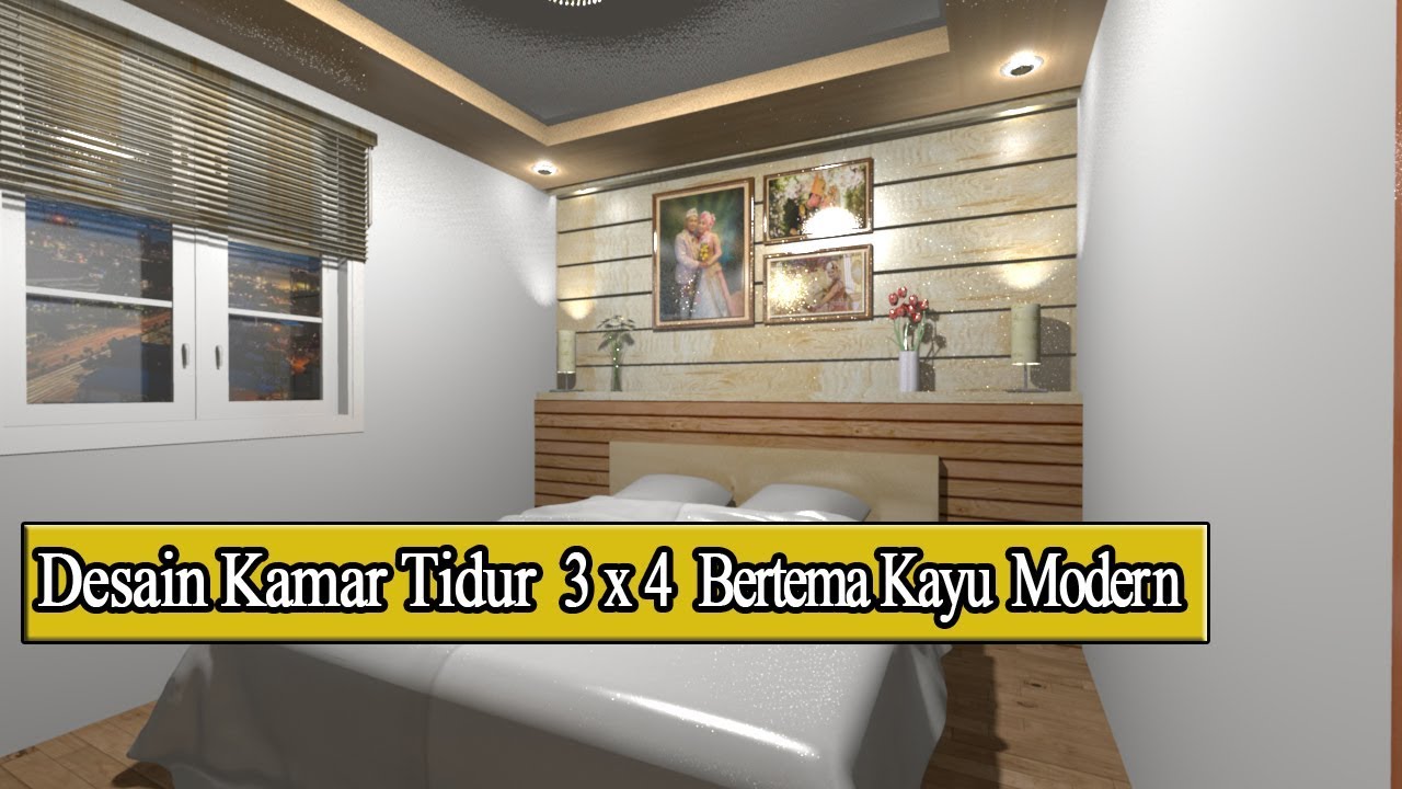 Make over kamar tidur Pasutri ukuran 3x4 terbaru 2019 - YouTube