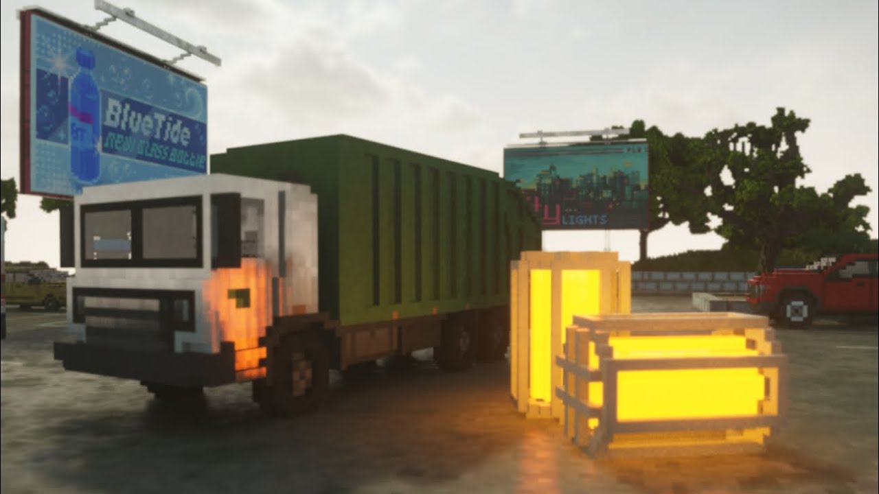 Flying garbage truck? - YouTube