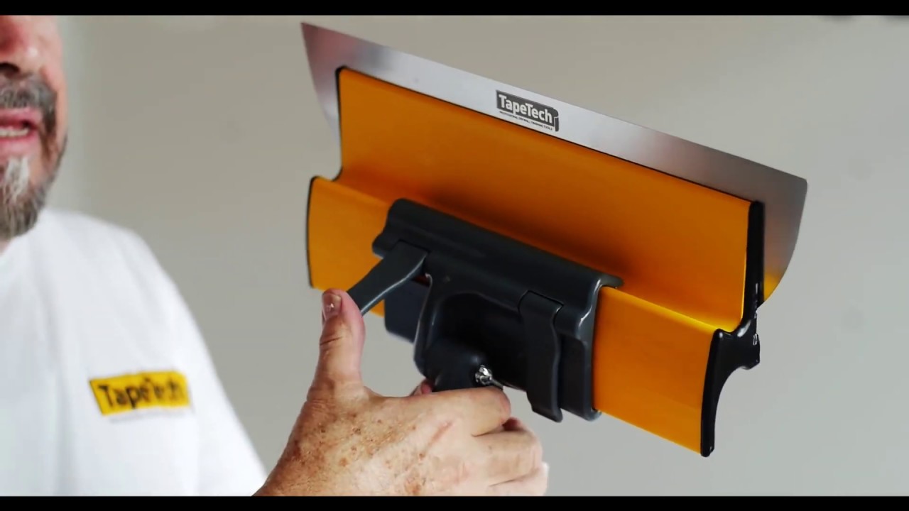 TapeTech Premium Wipe Down and Finishing Knives - YouTube