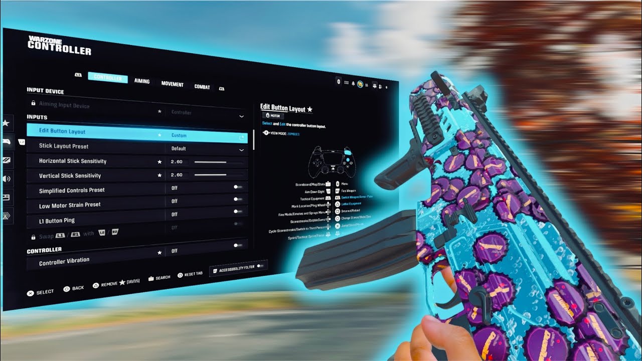 Smoothest YY Movement + *BEST* Console Settings For Warzone!🐐 - YouTube