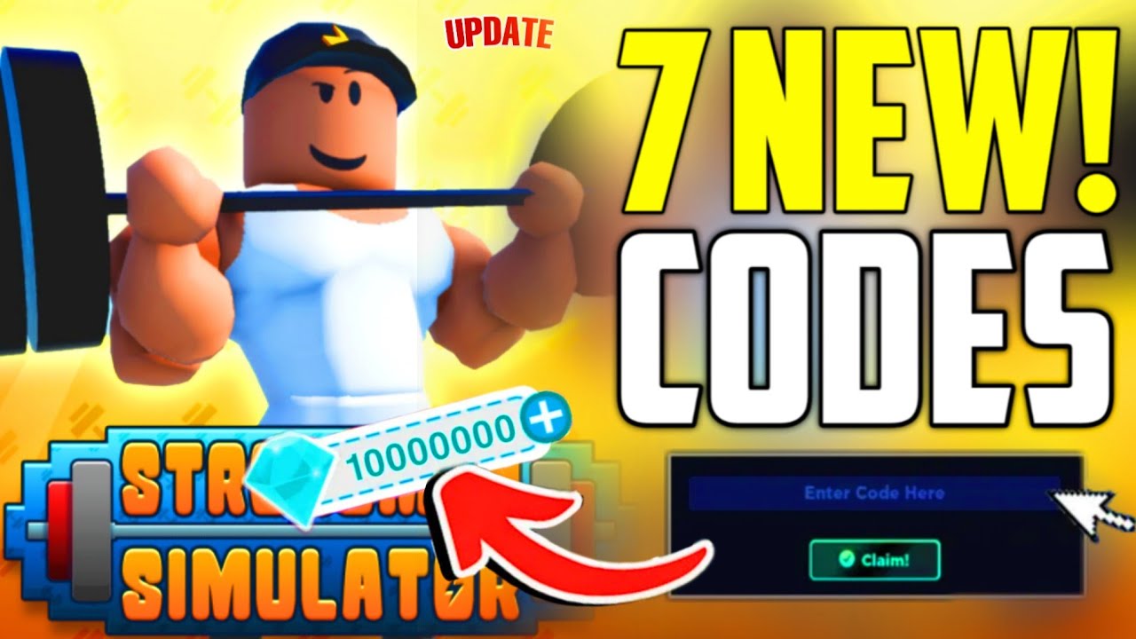 NEW! [UPDATE]⚠️CODE⚠️STRONGMAN SIMULATOR ROBLOX CODES 2025 - STRONGMAN ...