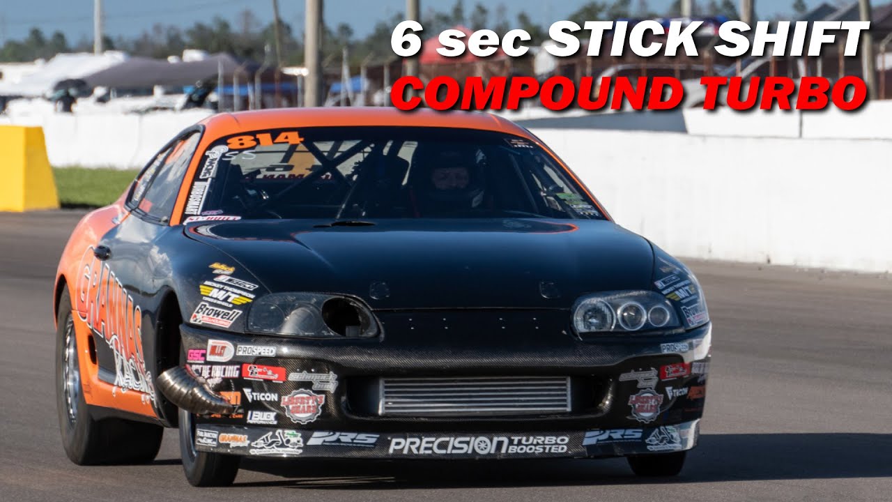 Grannas Supra going 6s Compound Turbo - YouTube