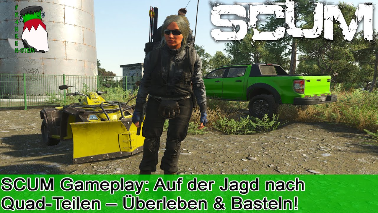 Scum Gameplay: Ersatzteile für das Quad finden – Überleben und ...