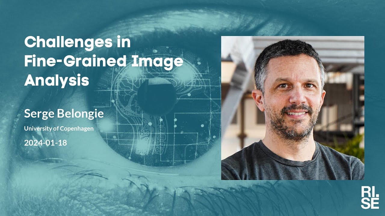 Serge Belongie: Challenges in Fine-Grained Image Analysis - YouTube