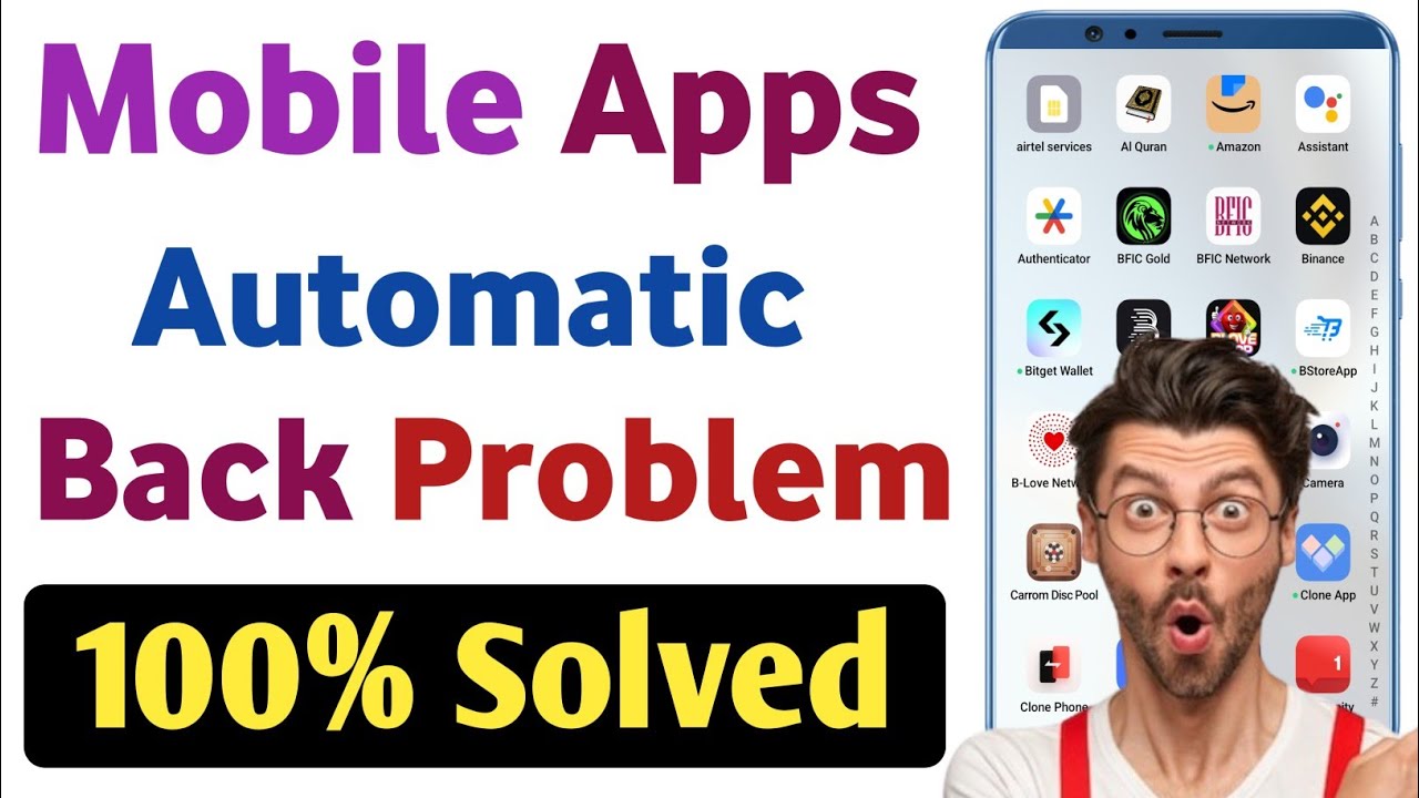 Mobile apps automatic back problem solve | Android app auto back ...