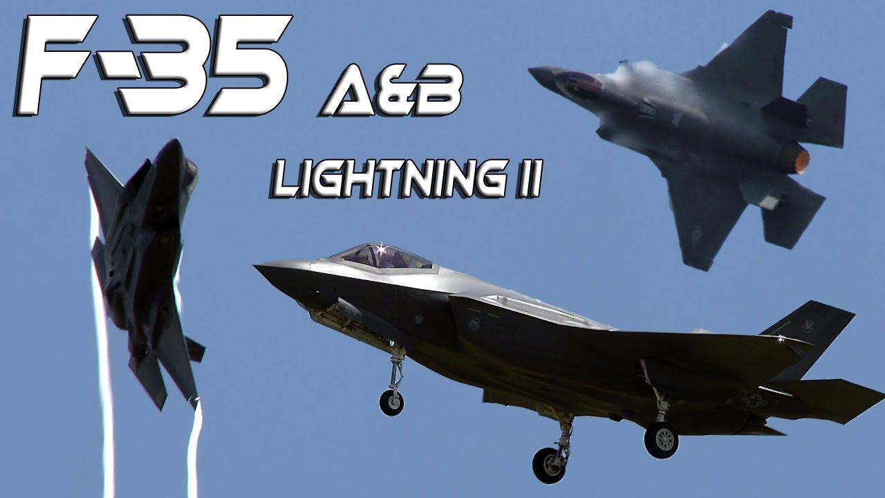 F-35 4K UHD F35 Lightning II From Start To Finish Amazing Demo with A ...