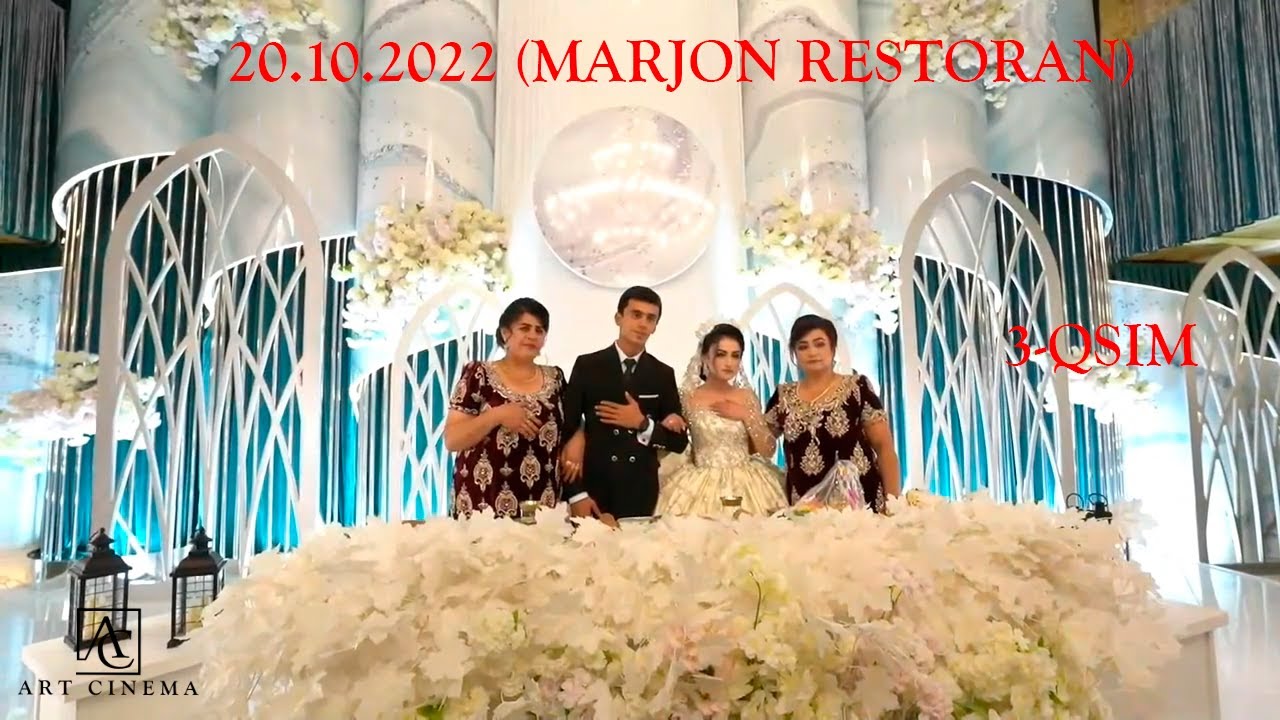 SAMARQAND TO'Y 20.10.22 (3-QSIM) MARJON RESTORAN - YouTube