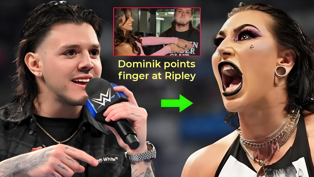 Dominik Mysterio points finger at Rhea Ripley for major loss on WWE RAW ...
