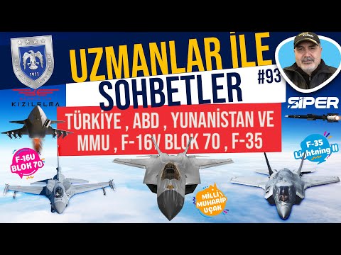 TÜRKİYE , ABD , YUNANİSTAN VE MMU , F-16 , F-35 | UZMANLAR İLE SOHBETLER #93