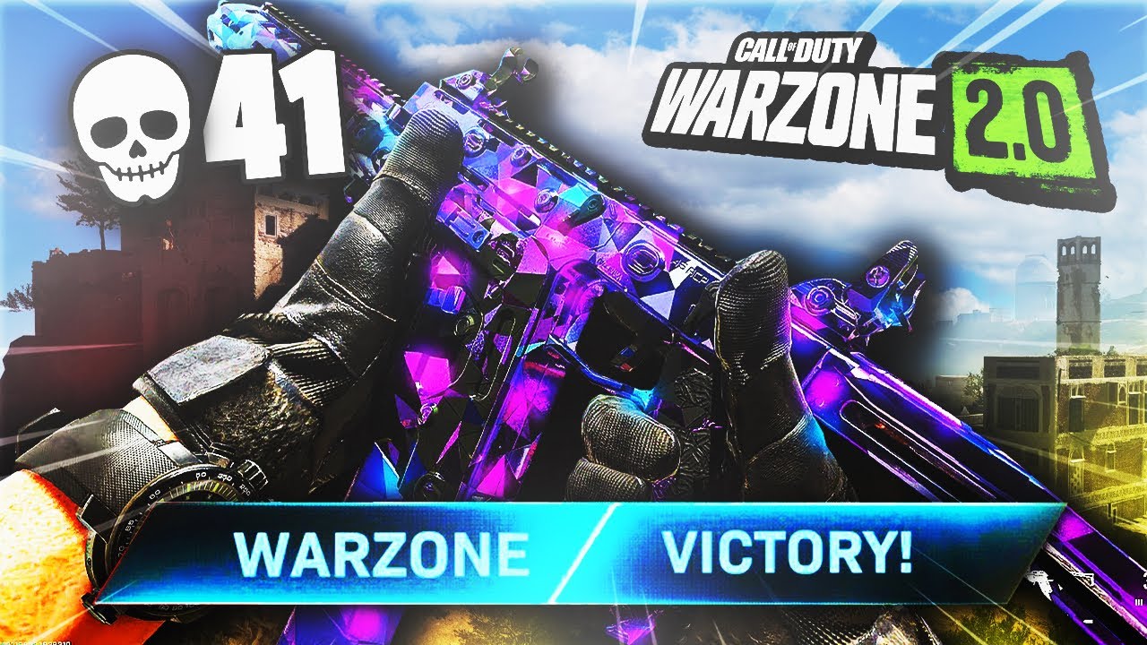 41 KILL RECORD in WARZONE 2 (MW WARZONE 2) - YouTube
