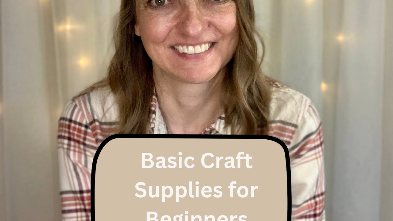 Part 3 - Basic Crafting Supplies for Beginners - YouTube