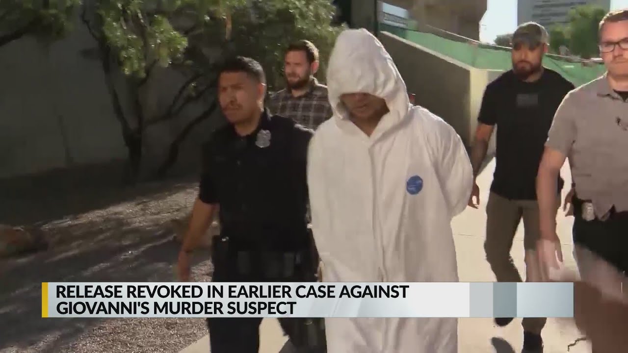Release revoked in earlier case against Giovanni's murder suspect - YouTube