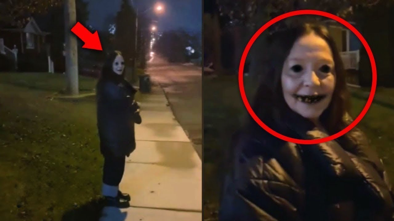 1 Hour Of Real Ghosts Caught On Camera At Night - YouTube