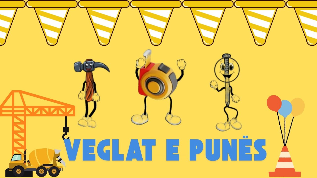 Këngë për fëmijë │Çekiçi, Metri dhe Gozhda │ Babagjyshi - YouTube