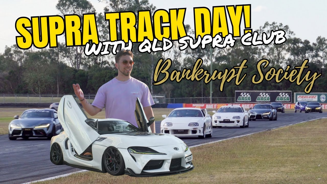 Track Day with QLD Supra Club - YouTube