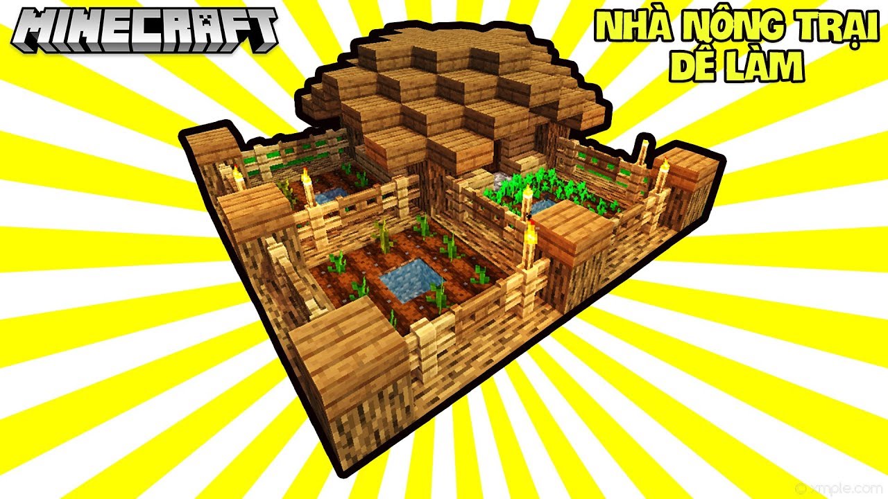 [ KAYYXD VLOG 09 ] HƯỚNG DẪN XÂY NHÀ CÓ NÔNG TRẠI SIÊU ĐẸP SIÊU DỄ LÀM ...