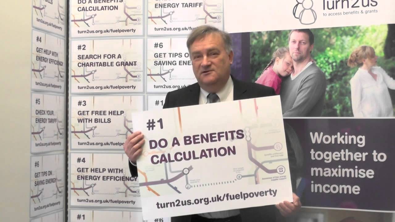 Rt Hon Nick Brown, MP supports Turn2us Fuel Poverty campaign - YouTube