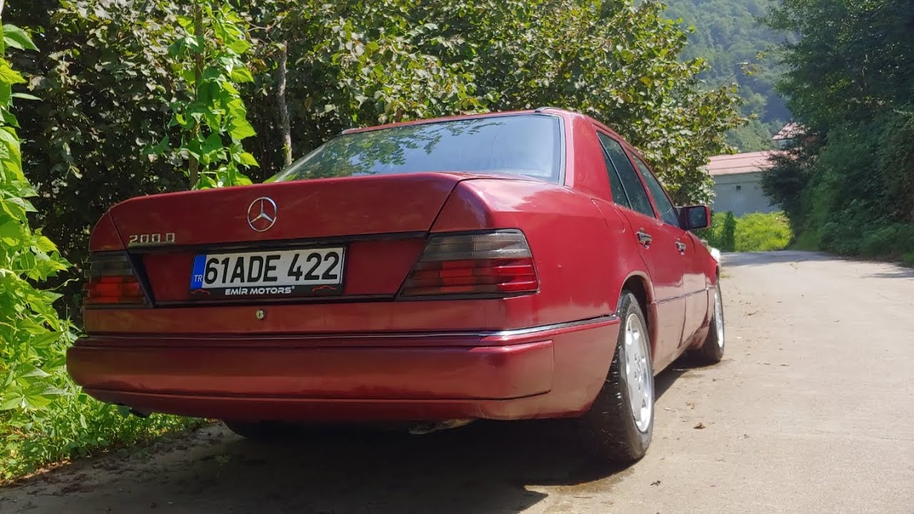 200D / w124 / Mercedes klasikleşen arabalar - YouTube