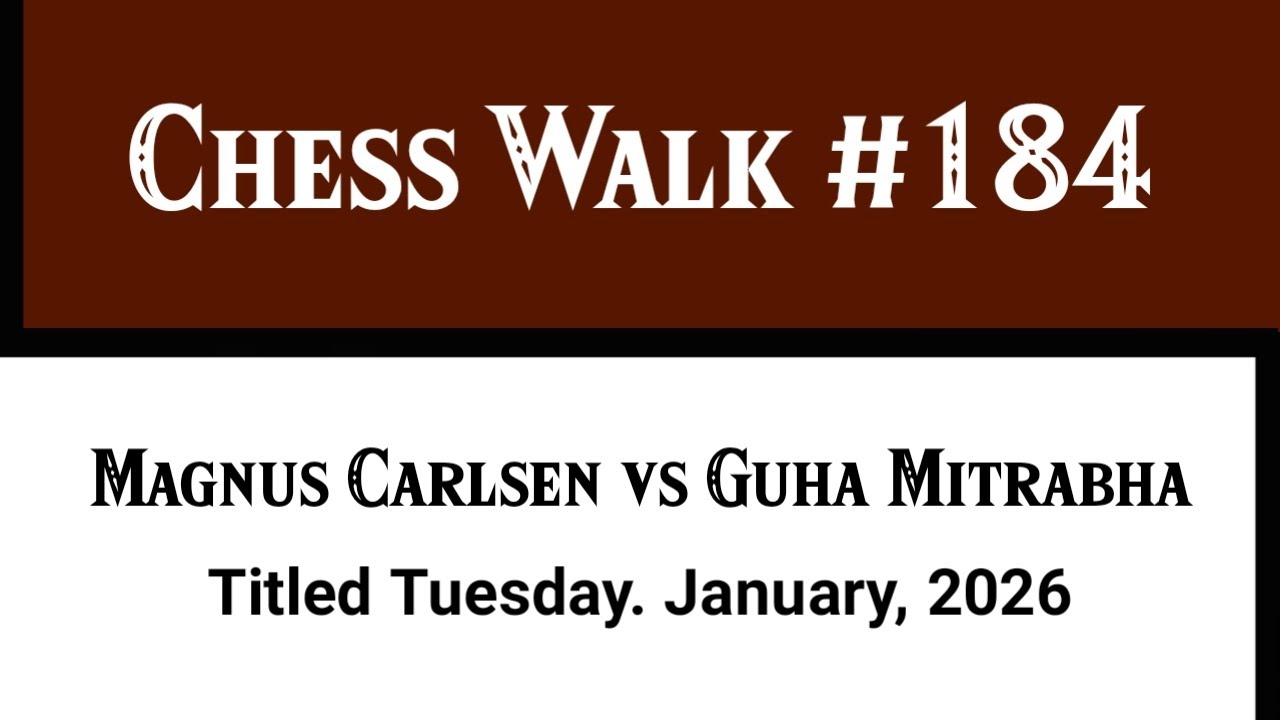 Magnus Carlsen vs Guha Mitrabha • Titled Tuesday. January, 2026 - YouTube