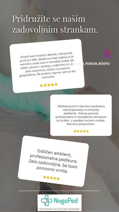 Nogoped | medicinska in estetska pedikura, Ljubljana | 040 535 661; Novo mesto | 040 538 575 ...