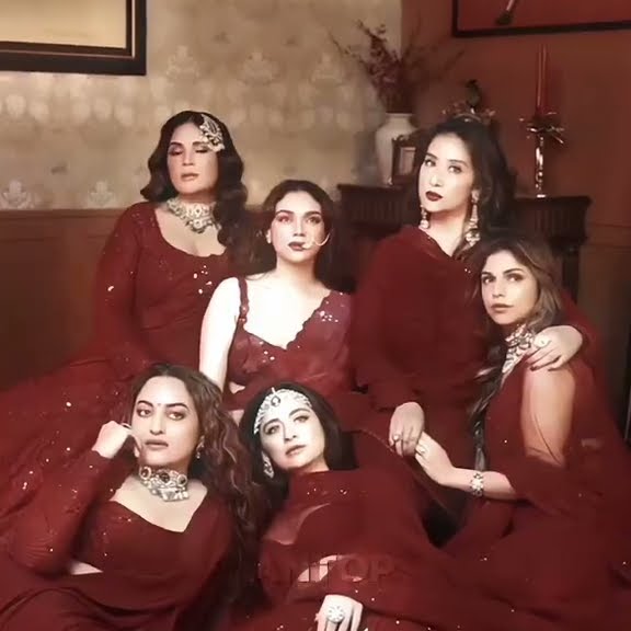 Heera Mandi Movie Look Youtube
