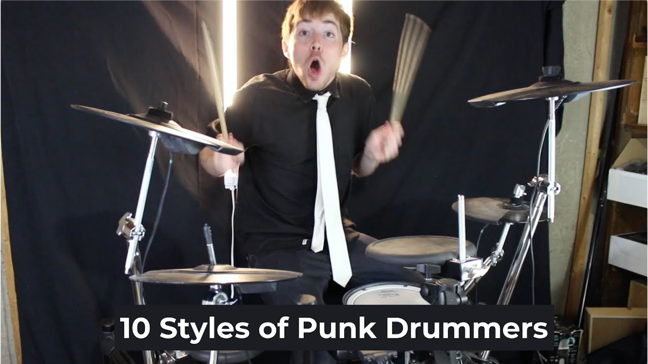 10 Styles of Punk Drummers - YouTube