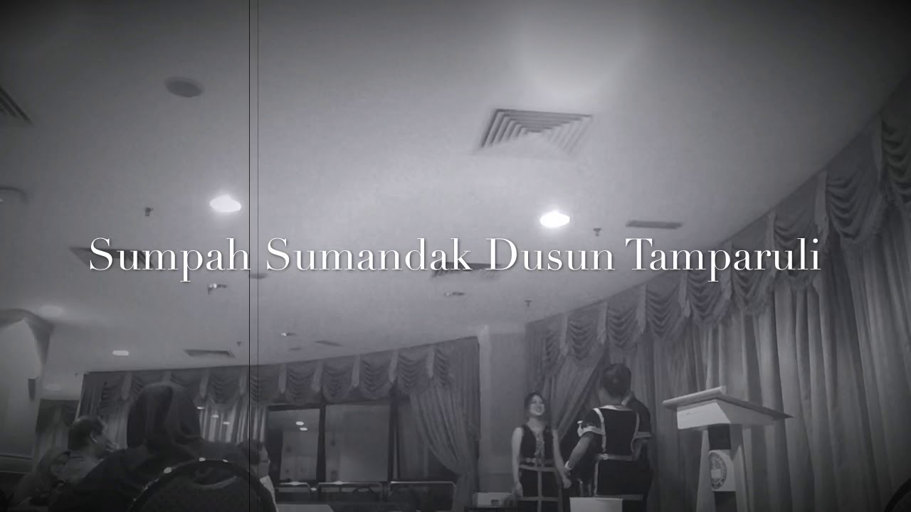Sumpah Sumandak Dusun Tamparuli - Kuya Syahiran - YouTube