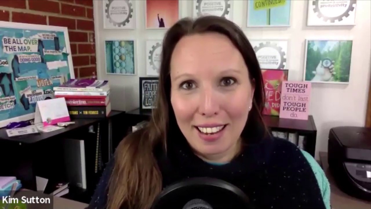 Welcome to Kim Sutton Positive Productivity - YouTube