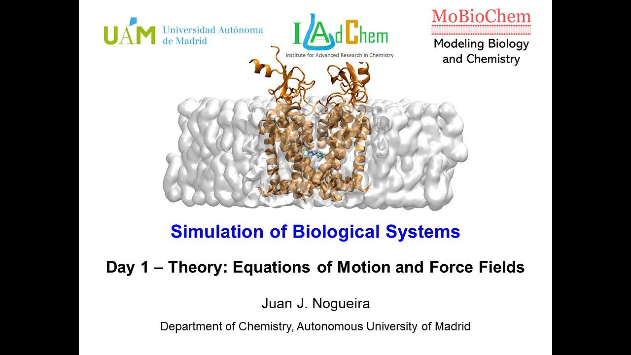 Day 1 - Theory: Equations of Motion and Force Fields - YouTube