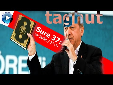 Sure 37: as-Saffat / 27 - 39 „Sind wir es gewesen, die euch von der Rechtleitung abgehalten haben?\