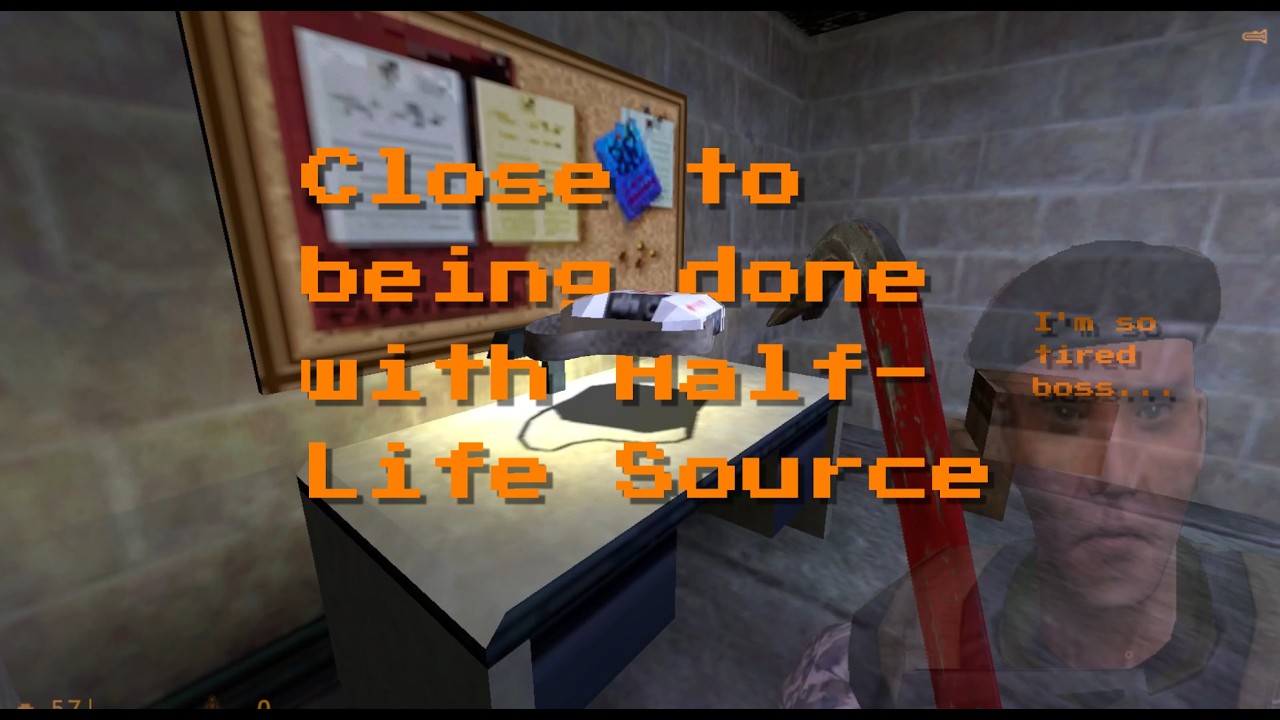 Reaching my limit with Half-Life: Source - YouTube