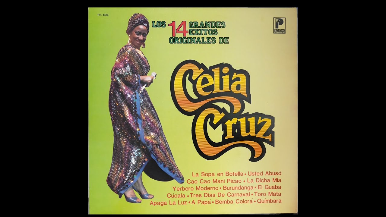 Celia Cruz Cucala Album Los 14 Grandes Exitos Originales De Celia Cruz ...