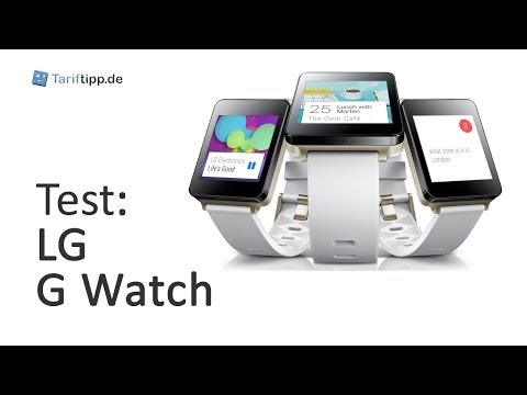 LG G Watch | Test Smartwatch