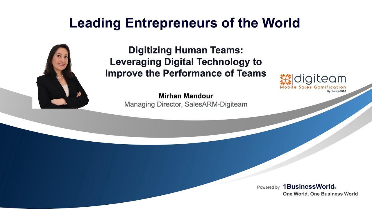 Digitizing Human Teams | Mirhan Mandour - YouTube