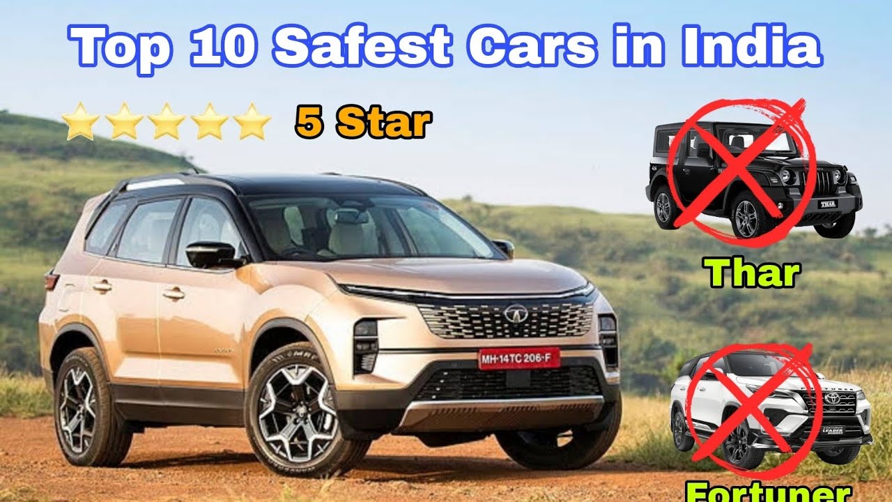Top 10 Safest Cars in India #automobile #car #technology #safe #tata # ...