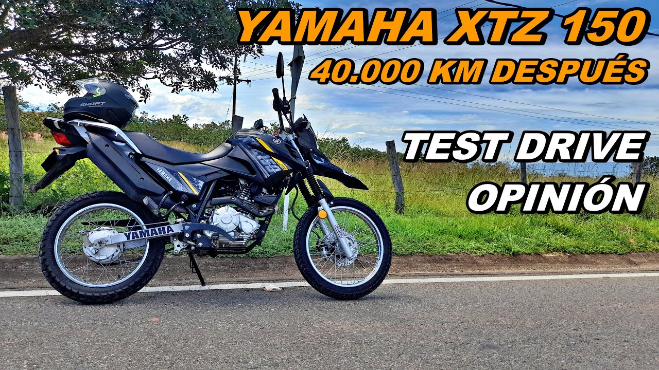 YAMAHA XTZ 150| 40.000 KM DESPUÉS| OPINIÓN DE UN PROPIETARIO| - YouTube
