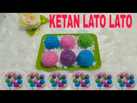 KUE YG LAGI VIRAL ||KETAN LATO LATO Kekinian Enak & Lezat - YouTube
