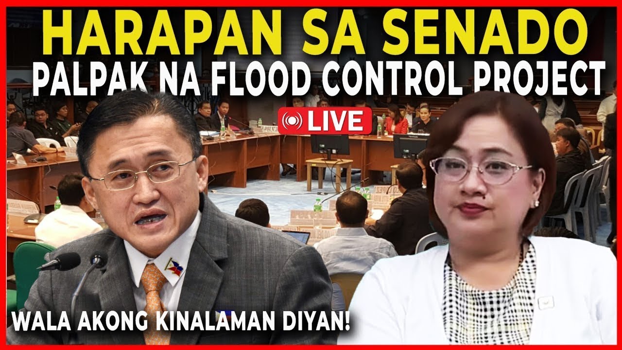 🔴 MASSIVE SCAM sa PINAS! HARAPAN sa SENADO!! PALPAK na FLOOD CONTROL ...