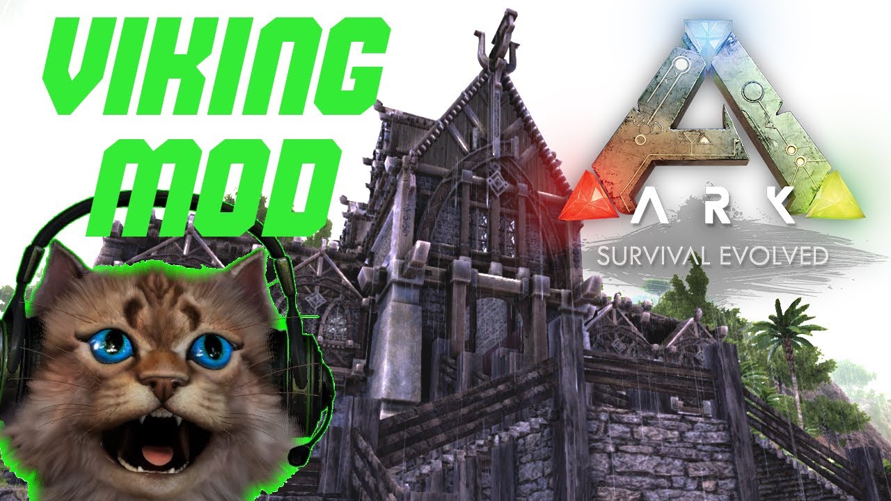 ARK RAGNAROK WITH VIKING MOD!!!!| Ark Survival Evolved - Ragnarok ...