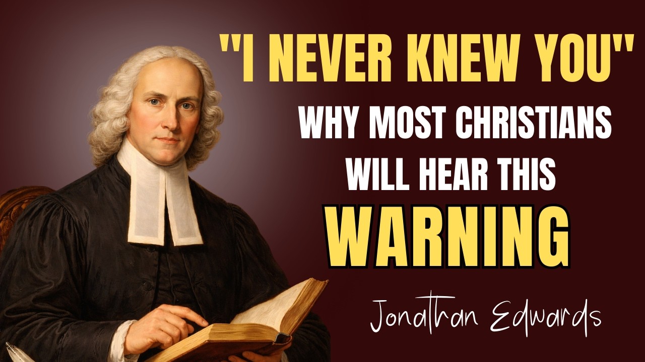 GOD IS NOT ANGRY AT YOUR SIN — HE IS ANGRY AT YOU | Jonathan Edwards ...