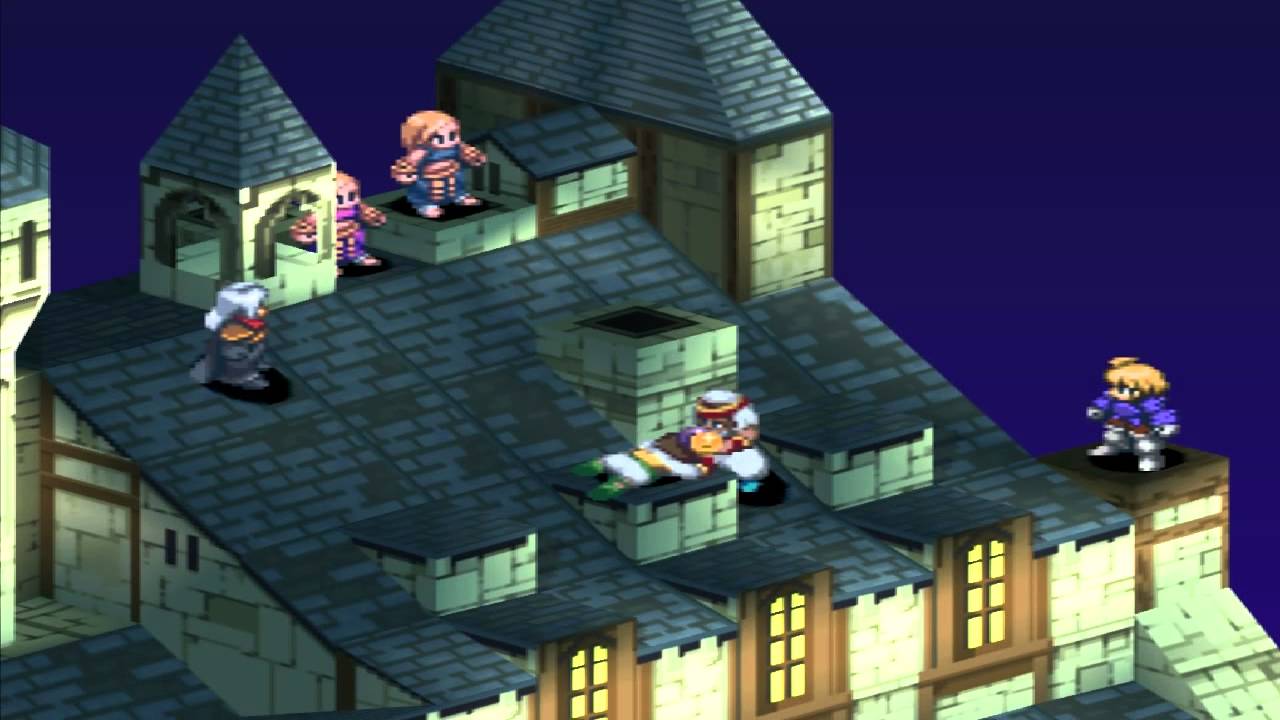 Final Fantasy Tactics Part 32 The Battle on the Roof of Riovanes Castle ...