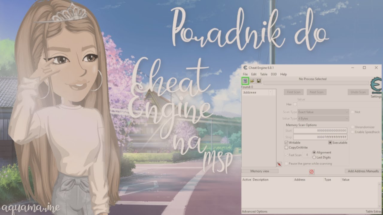 Poradnik do Cheat Engine MSP - YouTube