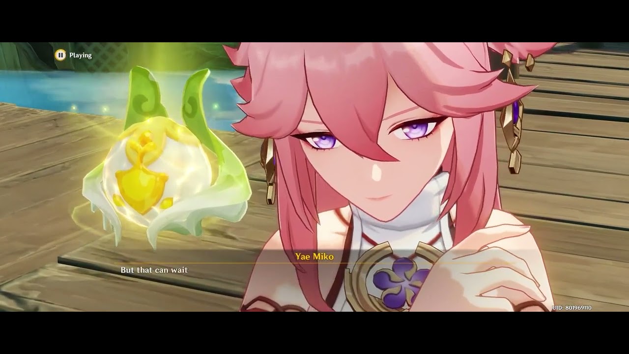 Layla and Traveler meet Yae Miko on Sumeru vacation || Genshin Impact ...