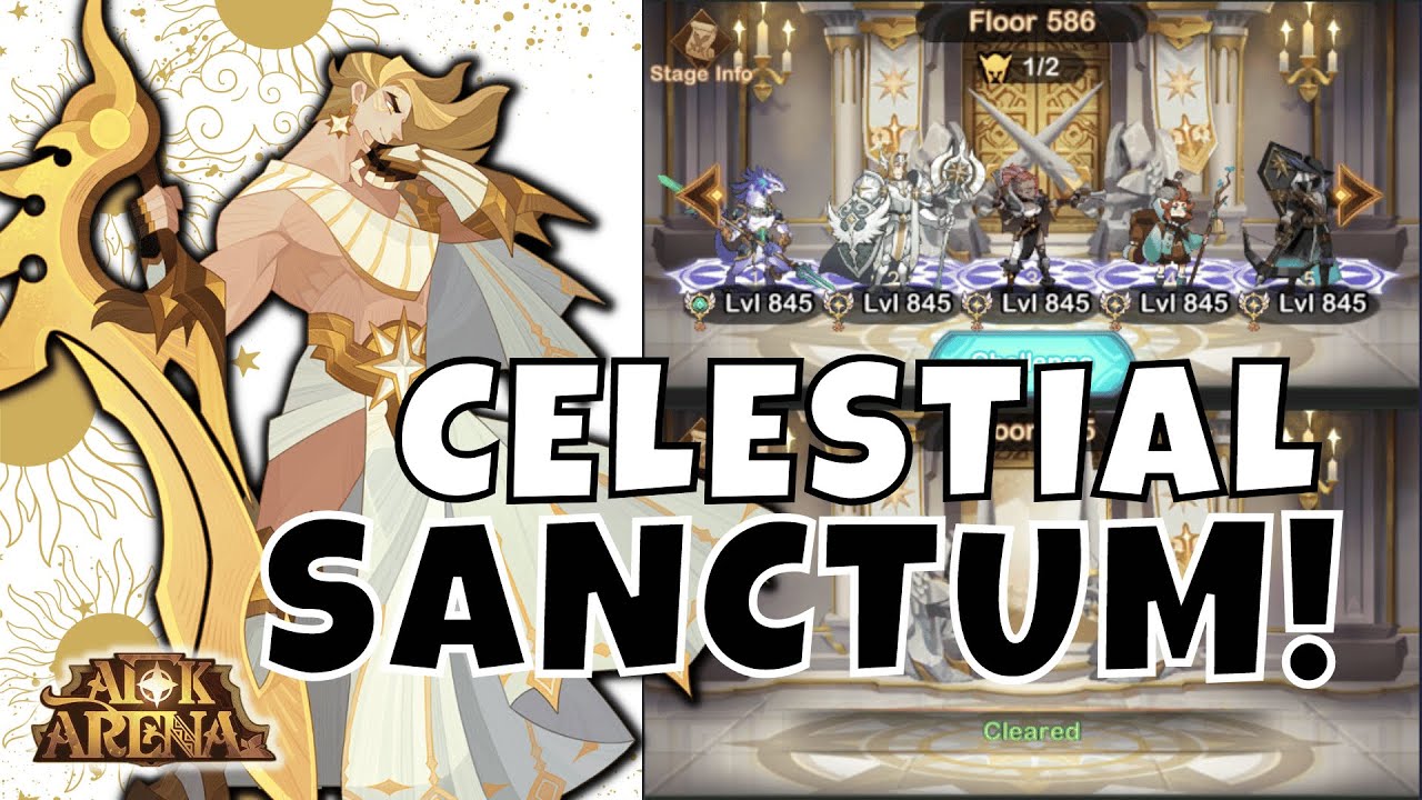 CHOOSING THE CELESTIAL TOWER HEROES! [FURRY HIPPO AFK ARENA] - YouTube