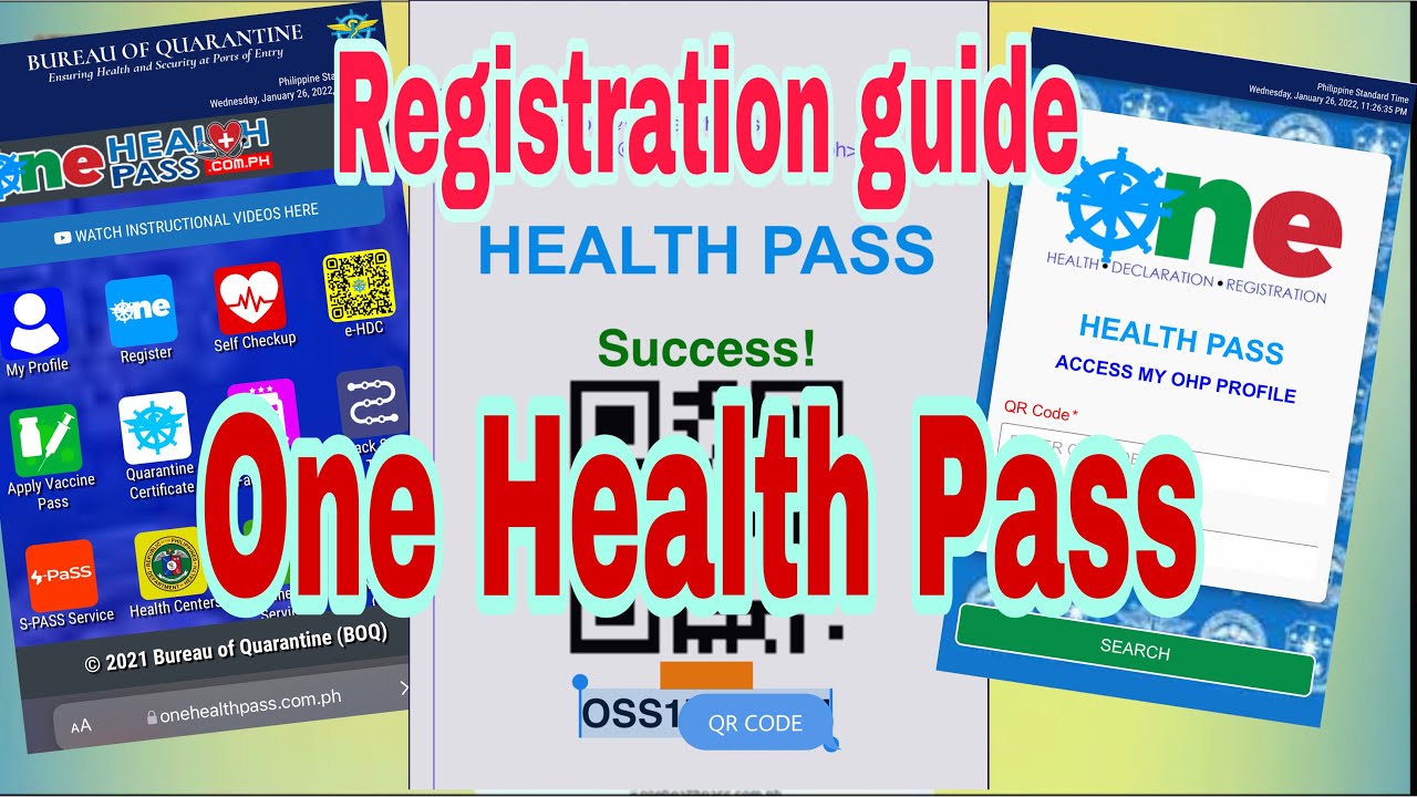 One Health Pass registration guide step by step | Pretty Crissy’s ...
