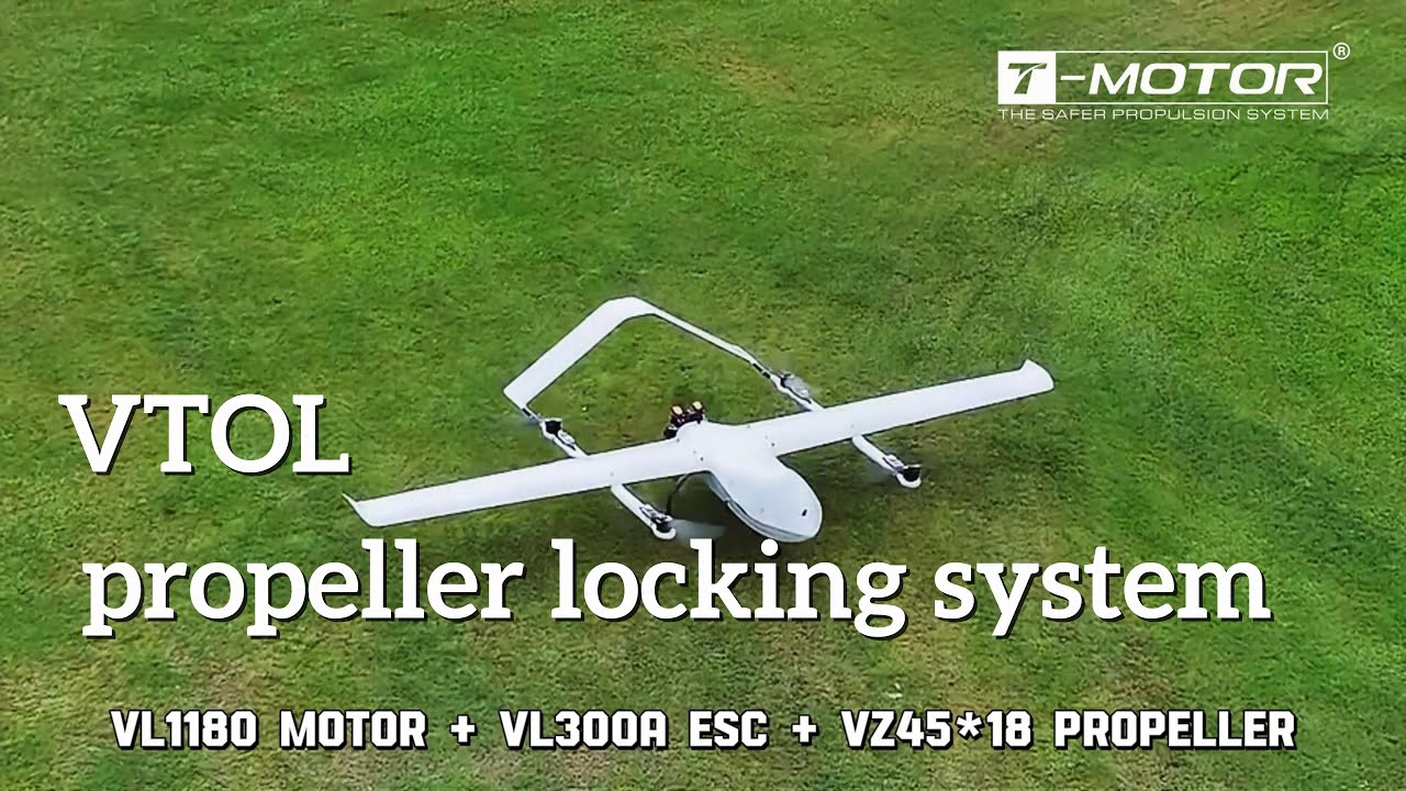 Unlocking Efficiency: The VTOL Propeller Locking System - YouTube
