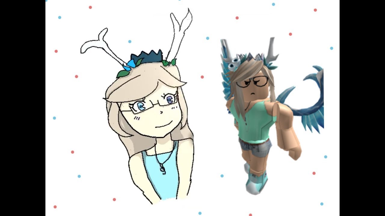Roblox Art Free Draw -drawing my character - - YouTube